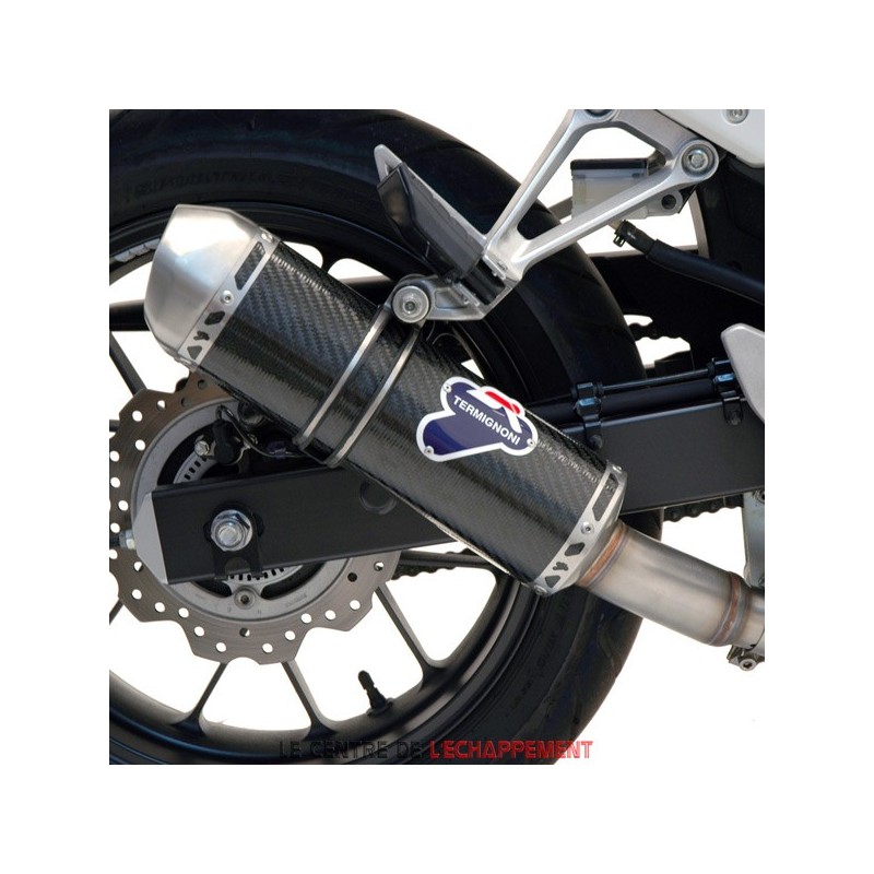 Silencieux Termignoni Relevance Honda Cb 500 F Cbr 500 R Cb 500 X