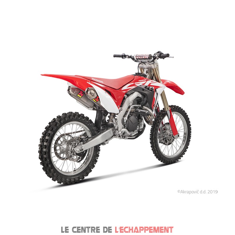 Ligne Complète AKRAPOVIC Evolution Line Honda CRF 450 R / RX 2017-2020