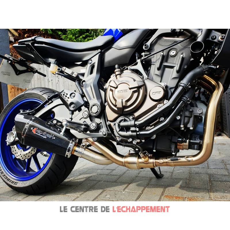 Ligne Complète LEXTEK XP8C Yamaha MT07 2014-2020