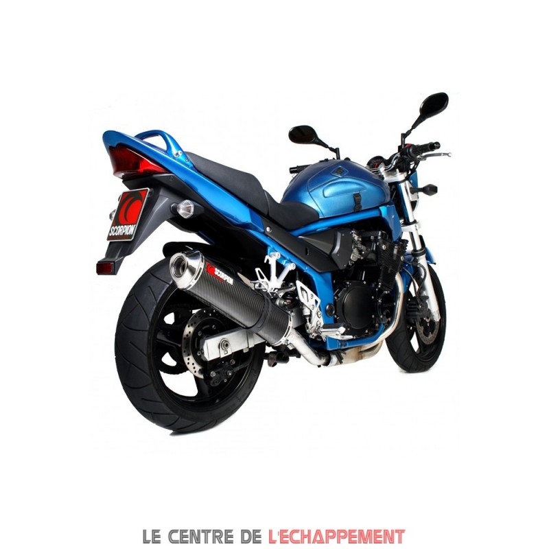 Silencieux SCORPION Factory rond Suzuki GSF BANDIT 600/650