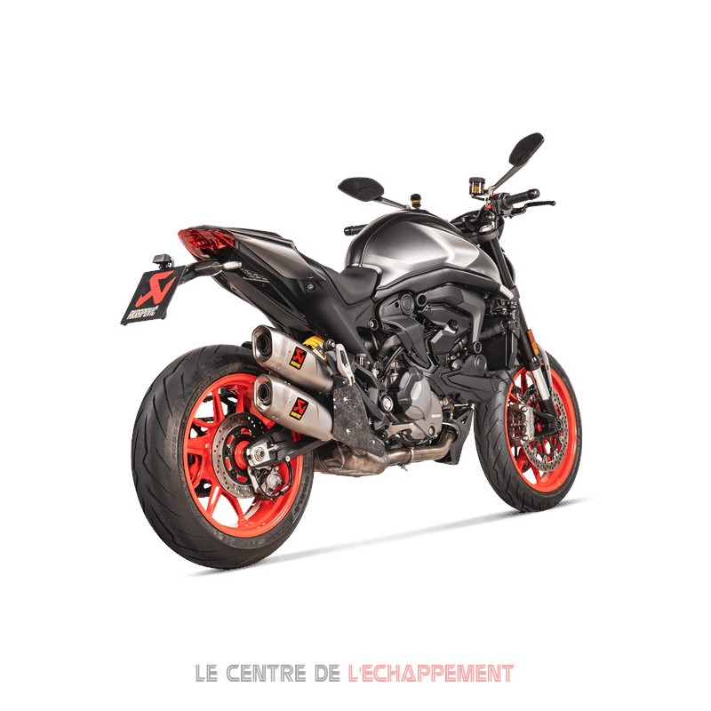 Protection Thermique Carbone AKRAPOVIC pour Ducati 937 Monster 2021-...