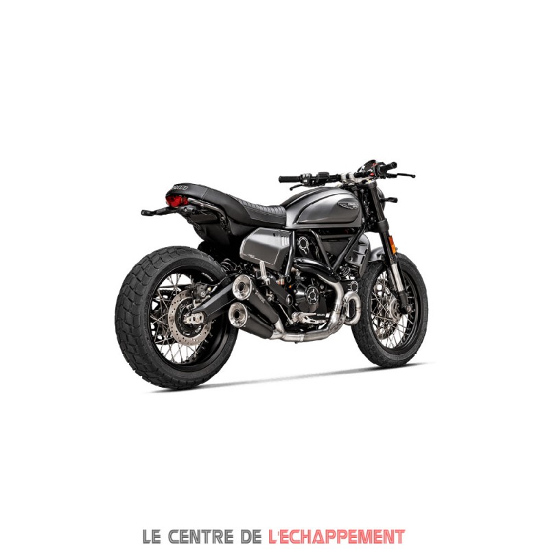Collecteur Evolution Akrapovic pour Ducati Monster 800 Scrambler 2021-2022