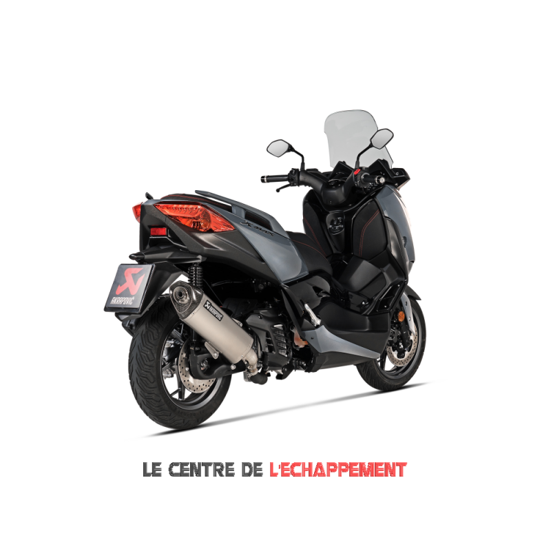 Silencieux Akrapovic Slip-on (coupelle carbone) Yamaha 125 X-Max / Tech ...